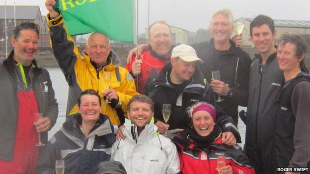 Cheeki Rafiki skipper Andrew Bridge remembered in yacht race - BBC News