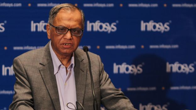 Infosys reports 21% rise in quarterly profit - BBC News