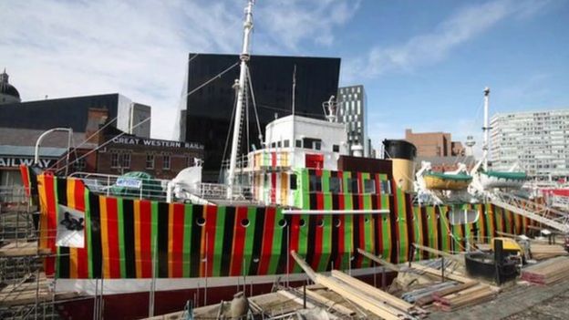 Last WW1 Gallipoli ship HMS M33 to open to public - BBC News