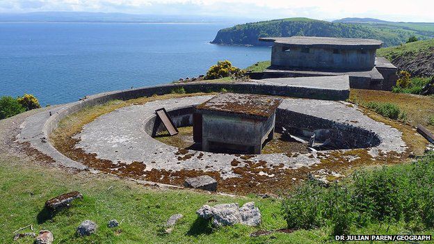 Architect's idea to open up Cromarty's WW1 defence site - BBC News