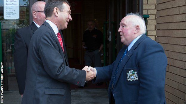 WRU chief executive Roger Lewis admits things must change - BBC Sport