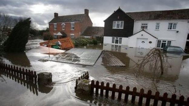 Climate concern 'linked to floods' - BBC News