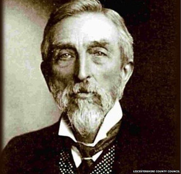 Charles Booth's Leicestershire Green Plaque honour - BBC News