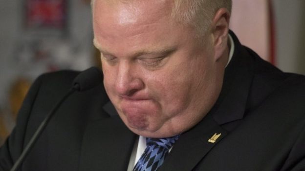 Rob Ford: I've used nearly all drugs, says Toronto mayor - BBC News