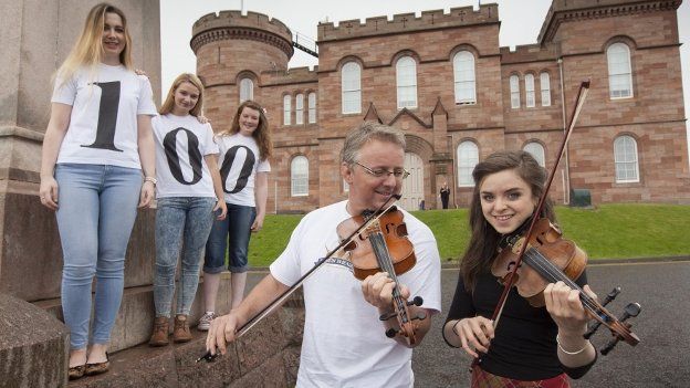 One hundred days to Royal National Mod in Inverness - BBC News