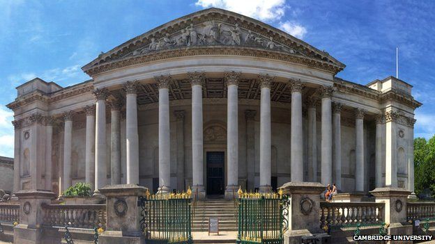 Cambridge Fitzwilliam Museum's 'original splendour' restored - BBC News