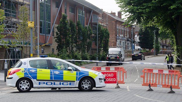 Three men charged over Sparkbrook disorder - BBC News