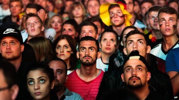 World Cup: German tension ends with roars of relief - BBC News