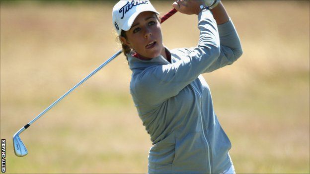 Georgia Hall leads Ladies Open in Abu Dhabi after 67 - BBC Sport