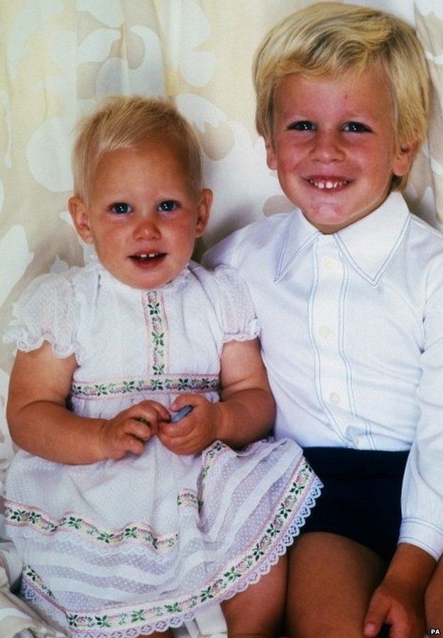 In pictures: Royal first birthdays - BBC News