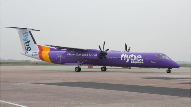 Flybe takes on Aberdeen-London City route - BBC News