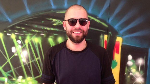 Josh Record on touring: I hope I never get used to it - BBC News