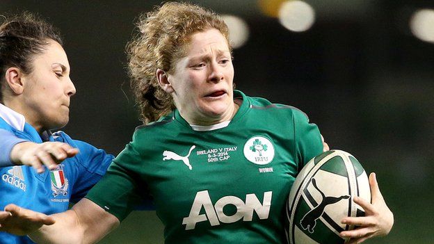 Women's Rugby World Cup Pool B: USA 17-23 Ireland - BBC Sport