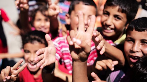 In pictures: Faces from Gaza - BBC News