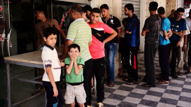 In pictures: Faces from Gaza - BBC News