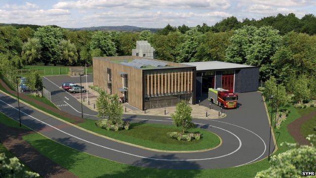 Sheffield fire stations' building work begins - BBC News