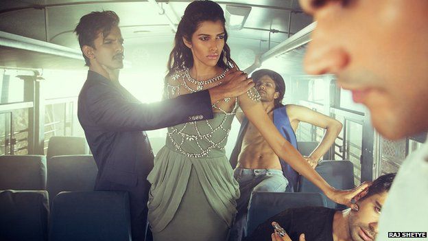 Delhi gang rape: India outrage over fashion shoot - BBC News