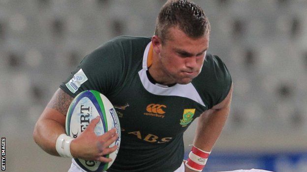 Jason Thomas: Jersey release ex-South Africa Under-20 hooker - BBC Sport