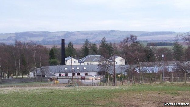 Housing development at former HMP Noranside open prison - BBC News