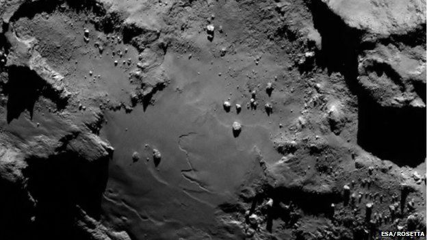 Five critical steps involved in putting a lander on a comet - BBC News