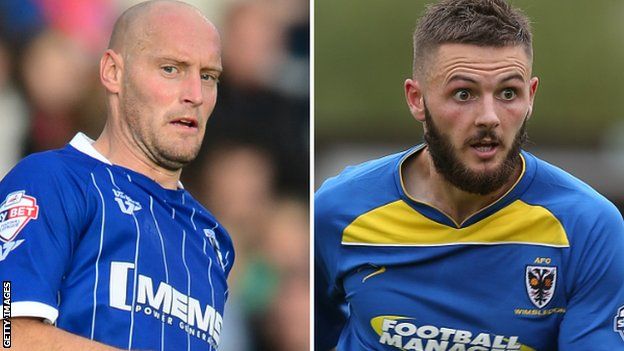 AFC Wimbledon sign Adam Barrett and Callum Kennedy - BBC Sport
