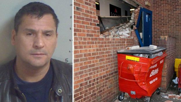 Dome robber Raymond Betson jailed over bungled raid - BBC News