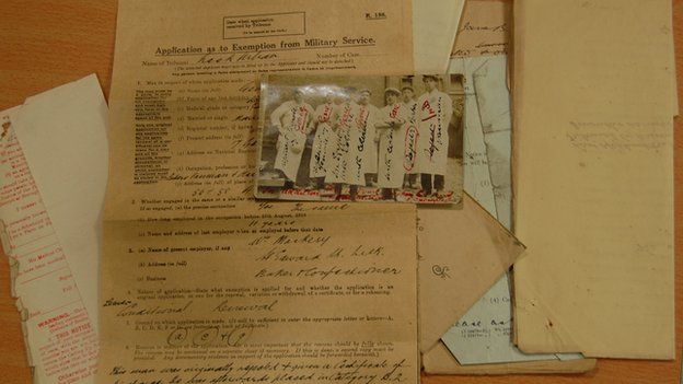 Rare Staffordshire records reveal WW1 hearings - BBC News