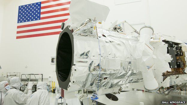 DigitalGlobe launches super-sharp WorldView-3 Earth imager - BBC News