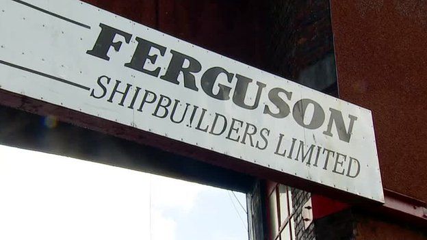 Timeline: History of Ferguson Shipbuilding - BBC News