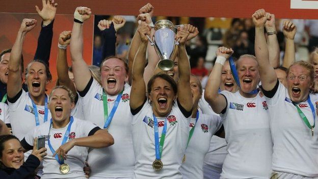 Women's Rugby World Cup: England 56-13 Italy - BBC Sport