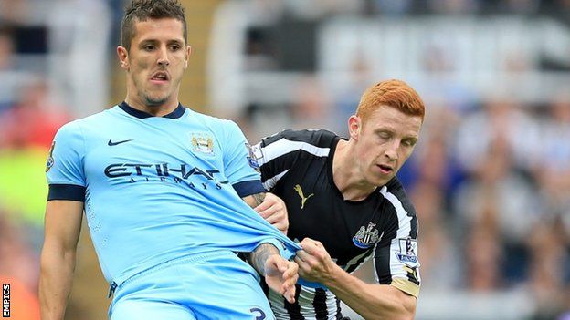 Jack Colback 'proud' after Newcastle United debut - BBC Sport