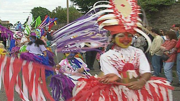 Butetown Carnival returns after 16 years - BBC News