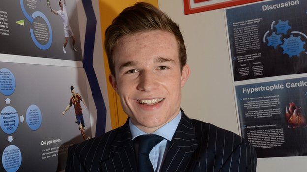 Student's heart research finding 'could be lifesaving' - BBC News