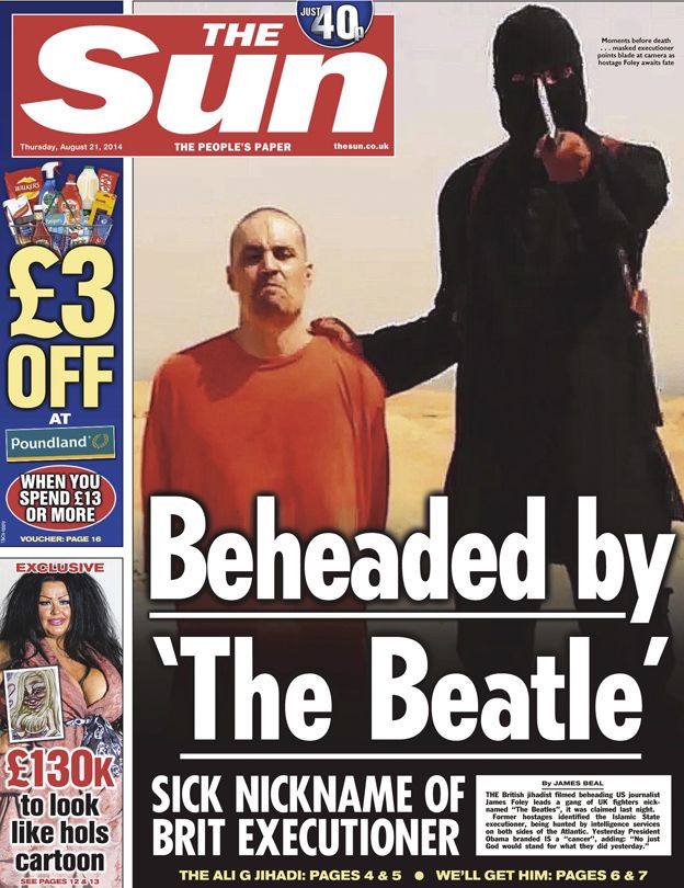 Jihadist 'manhunt' on front pages - BBC News