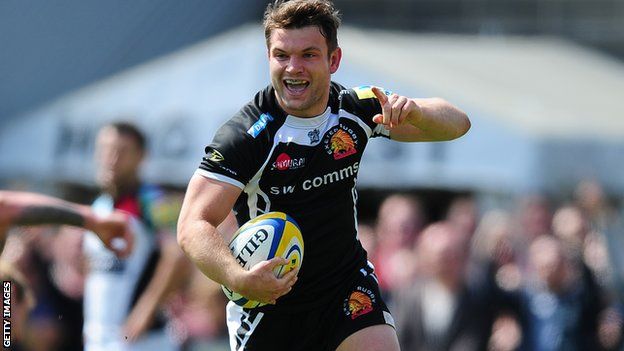 Exeter Chiefs scrum-half Dave Lewis suffers injury blow - BBC Sport
