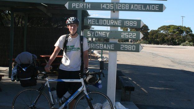 Sam Greatrex: Halesowen man's round-the-world record bid - BBC News