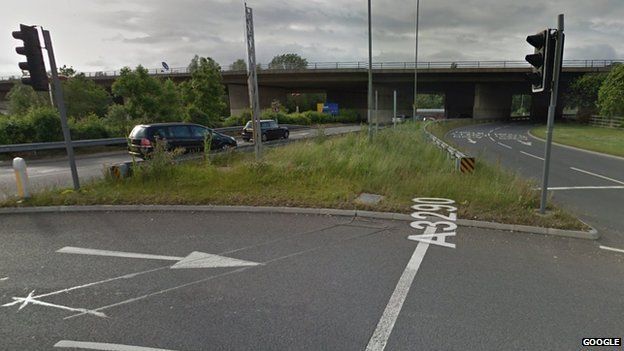 Loddon Viaduct reopens ahead of schedule - BBC News