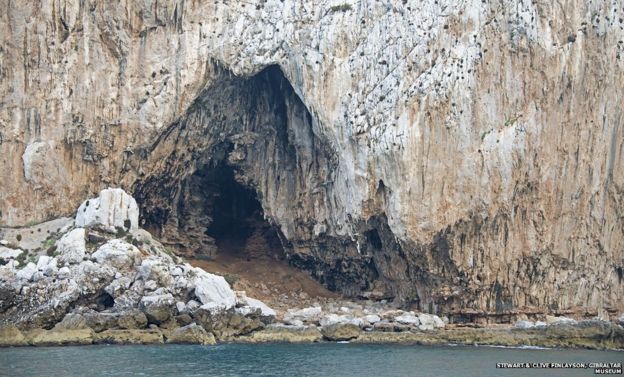 Neanderthal 'artwork' found in Gibraltar cave - BBC News