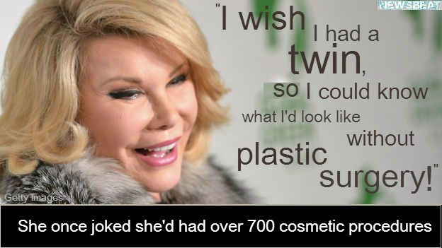 The life of Joan Rivers in seven jokes - BBC News