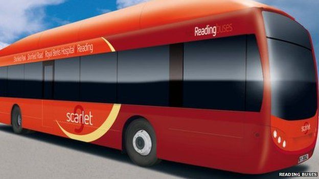 Reading green power station opens for buses - BBC News