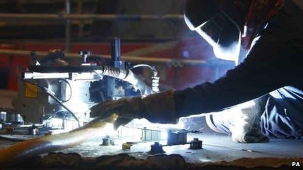 UK industrial output sees biggest rise for six months - BBC News