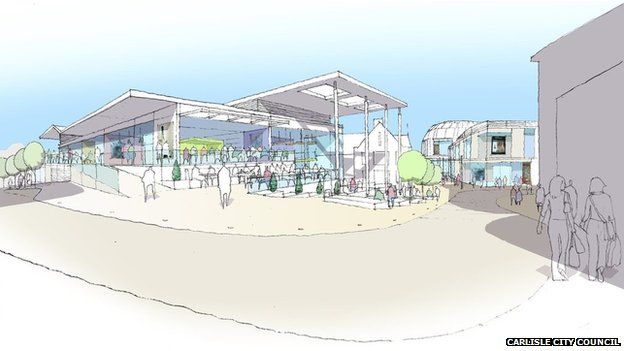 Carlisle civic centre: Campaigners fight for 'soulless office block ...