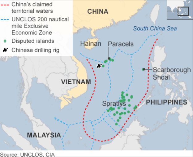 China building 'great wall of sand' in South China Sea - BBC News