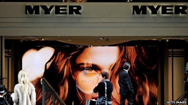 Australia's Myer reports annual losses for fourth year - BBC News