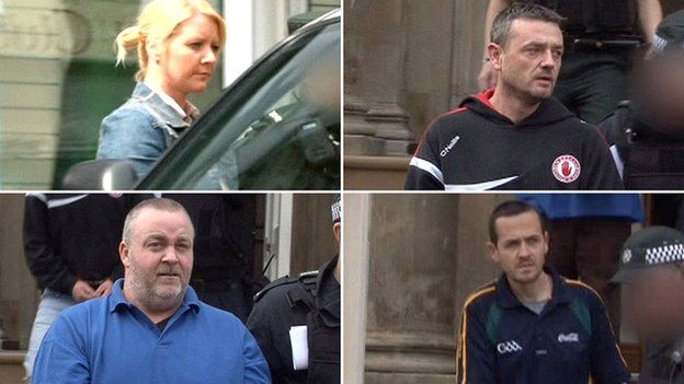 Sean Kelly and Sharon Rafferty jailed over Tyrone dissident camp - BBC News