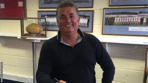 Barrow Raiders: Paul Crarey replaces Goulding as head coach - BBC Sport