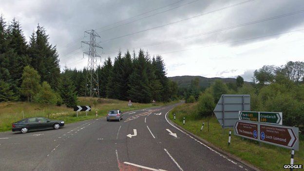 Ride Across Britain cyclist seriously hurt in A85 crash - BBC News