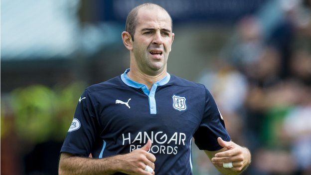 Dundee: 'Terrific' Gary Harkins praised after winning goal - BBC Sport