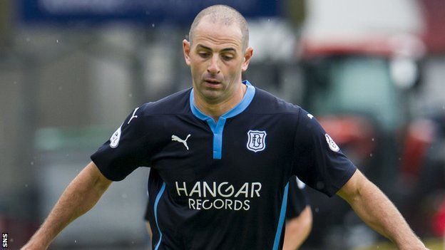 Dundee: 'Terrific' Gary Harkins praised after winning goal - BBC Sport