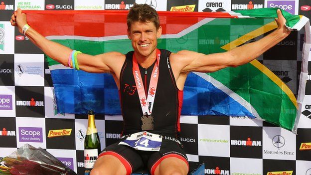 Ironman Wales attracts thousands of athletes - BBC News